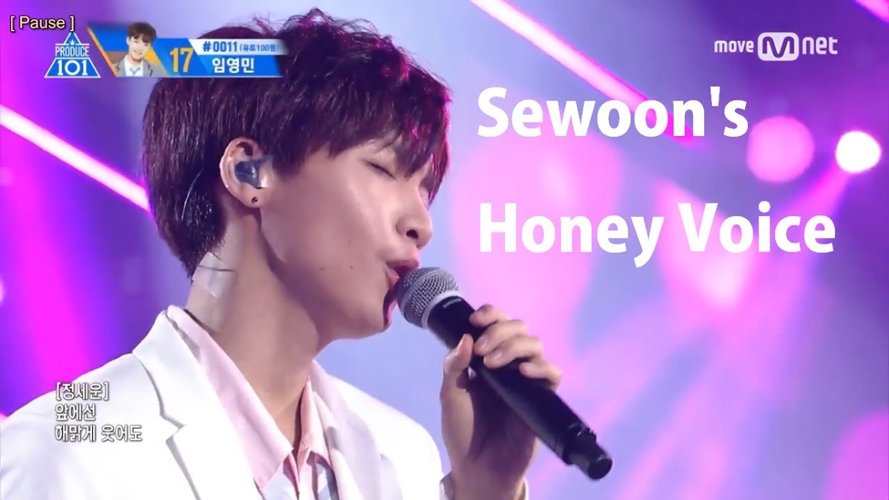 [프로듀스 101 시즌 2 ] Jung Sewoon 정세운 - Honey Voice Appreciation Video - YouTube