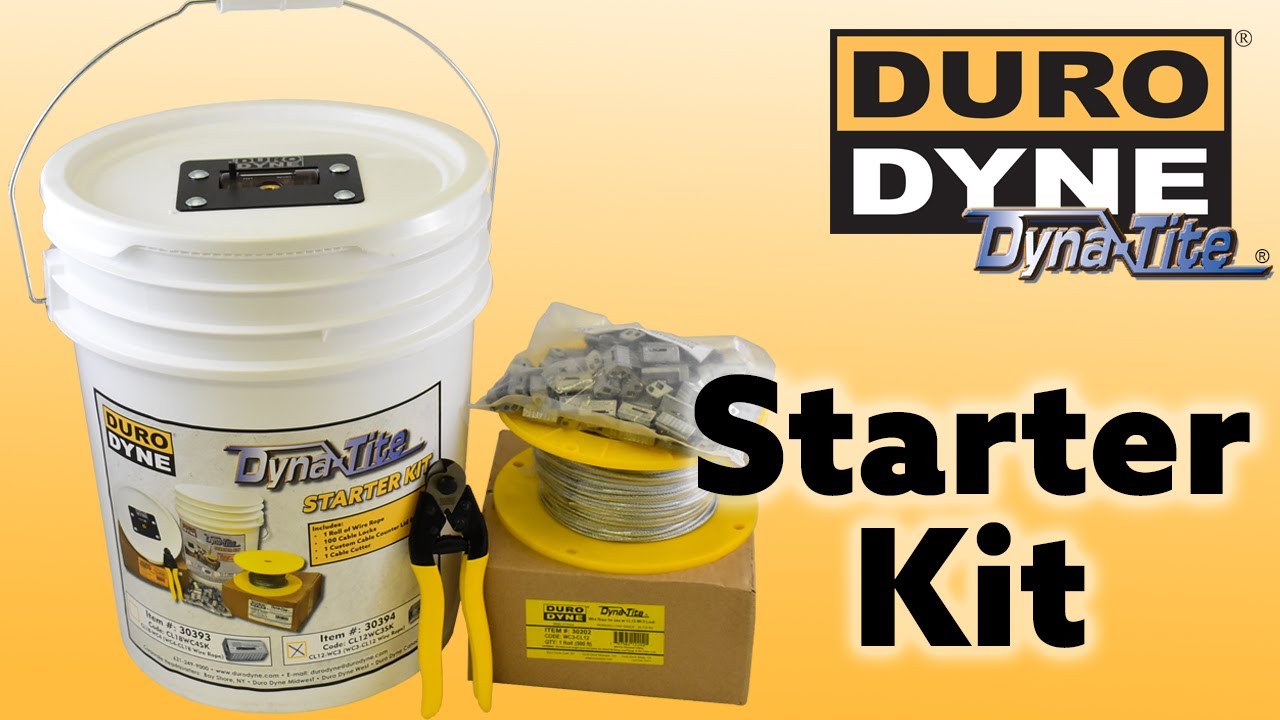 Dyna-Tite Starter Kit from Duro Dyne - YouTube