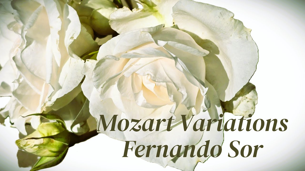Mozart Variations, Op. 9 by Fernando Sor - YouTube