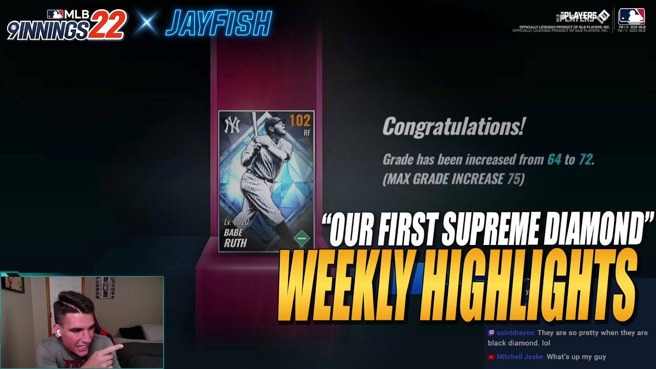 MLB 9 Innings | Our very first Supreme Diamond | Weekly Highlights ...