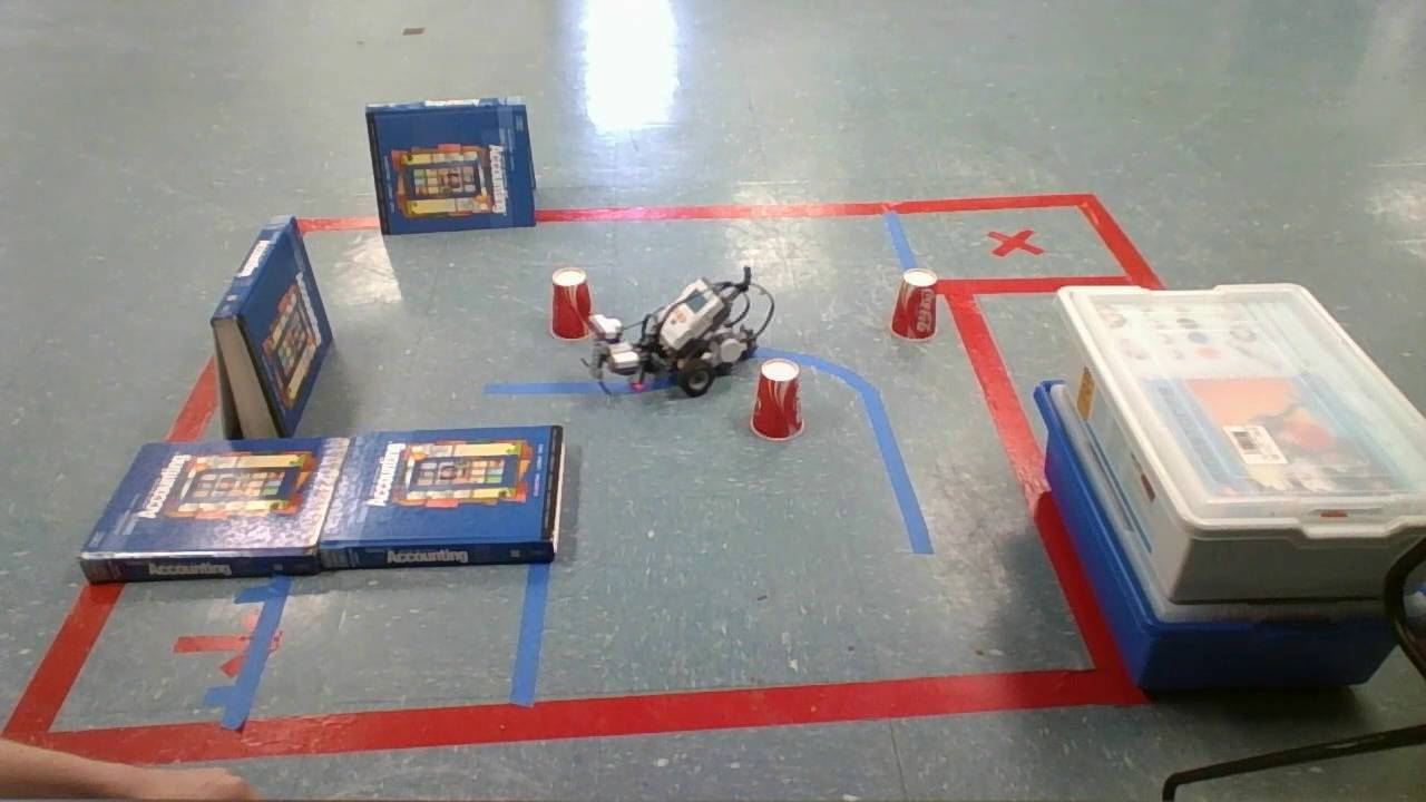 Lego NXT Obstacle Course Robot-Alex - YouTube