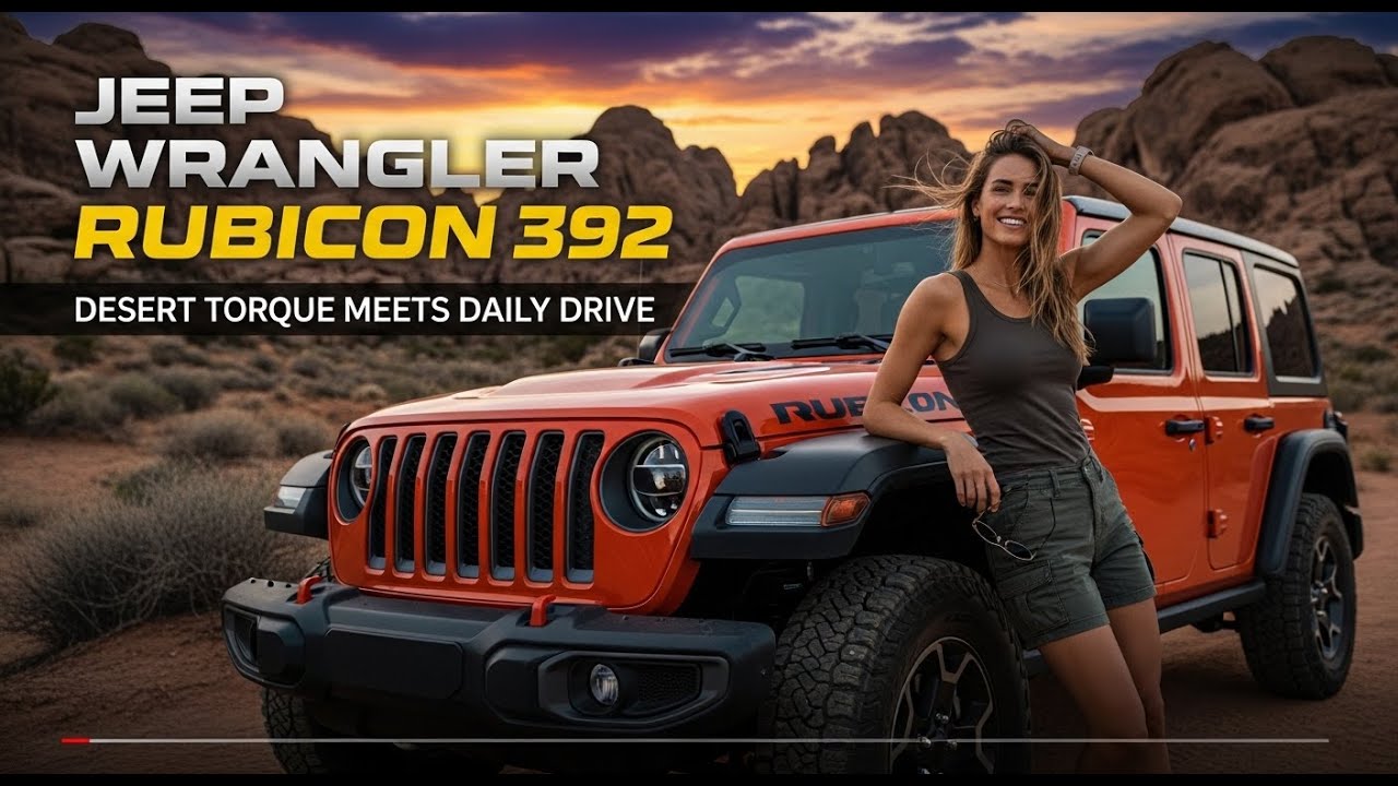 Desert Torque Meets Daily Drive - Jeep Wrangler Rubicon 392 2024 - YouTube