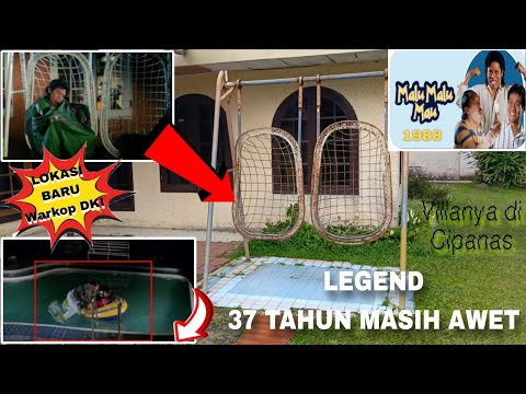 LOKASI BARU film Warkop DKI - Malu Malu Mau tahun 1988 vs 2025 Villanya di Cipanas Cianjur 