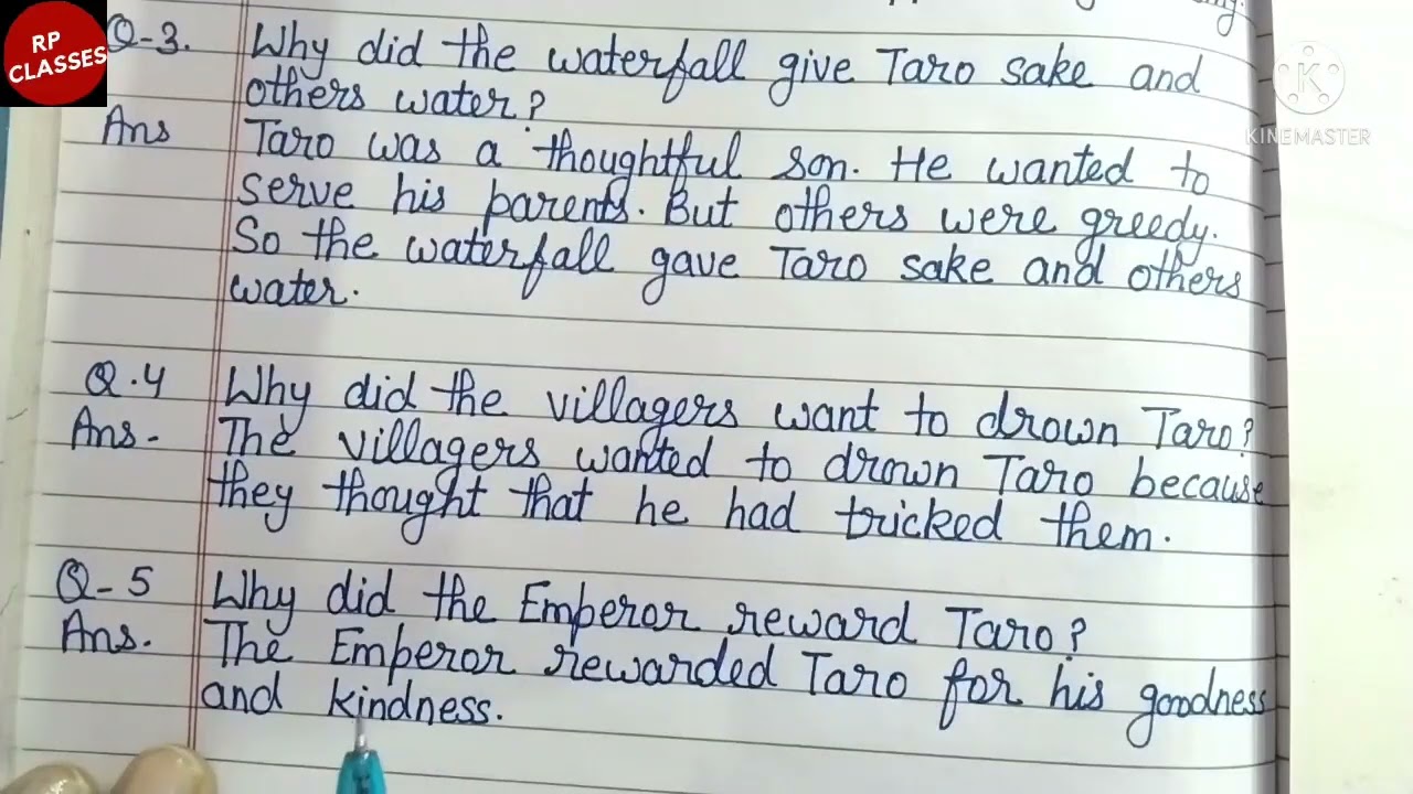 Class 6th English Chapter 3 Taro s Reward honeysuckle Question answer class-6th-english-chapter-3-taro-s-reward-honeysuckle-question-answer