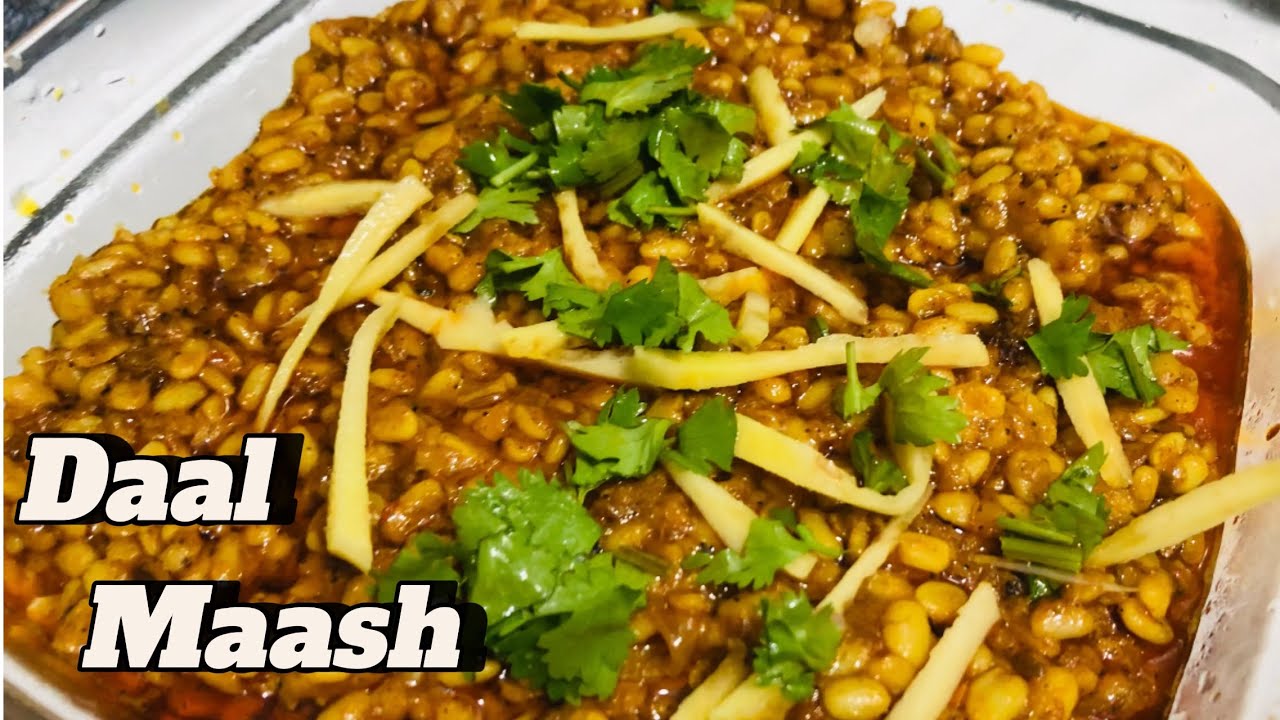 DAAL MAASH || RECIPE || #therecipebook - YouTube