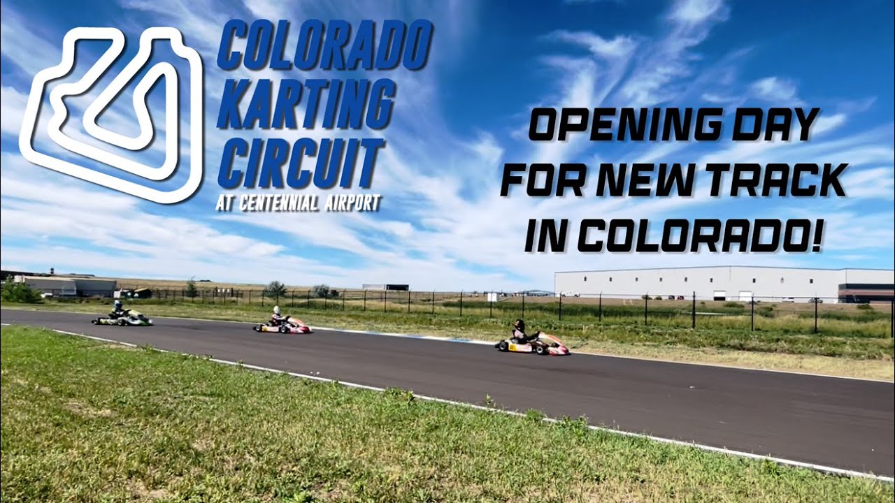 The NEW Colorado Karting Circuit is OPEN and I came for it! Full lap ...