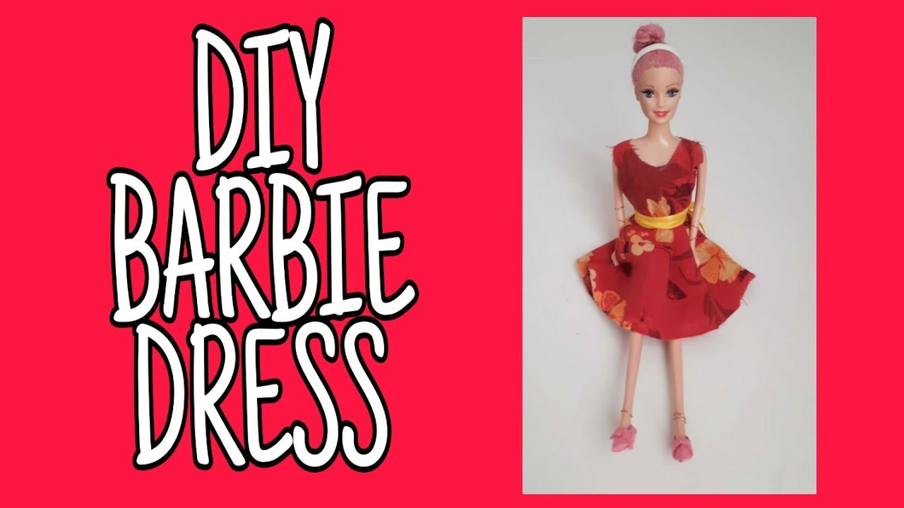 DIY Barbie dress | Creative Desk - YouTube