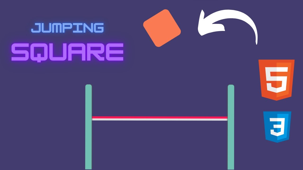 Cool Jumping Square Animation Tutorial Html And Css Youtube 9942