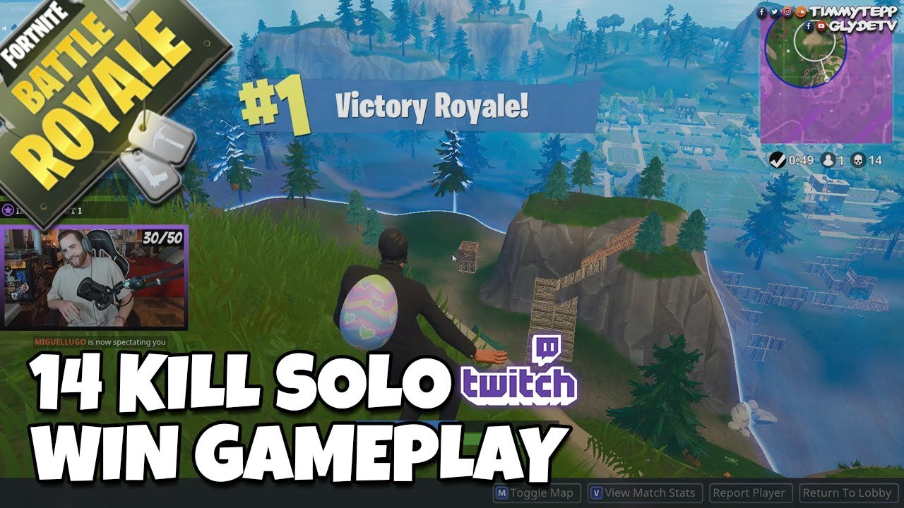 Fortnite | 14 KILL SOLO WIN GAMEPLAY... AGAIN! (PC) - YouTube