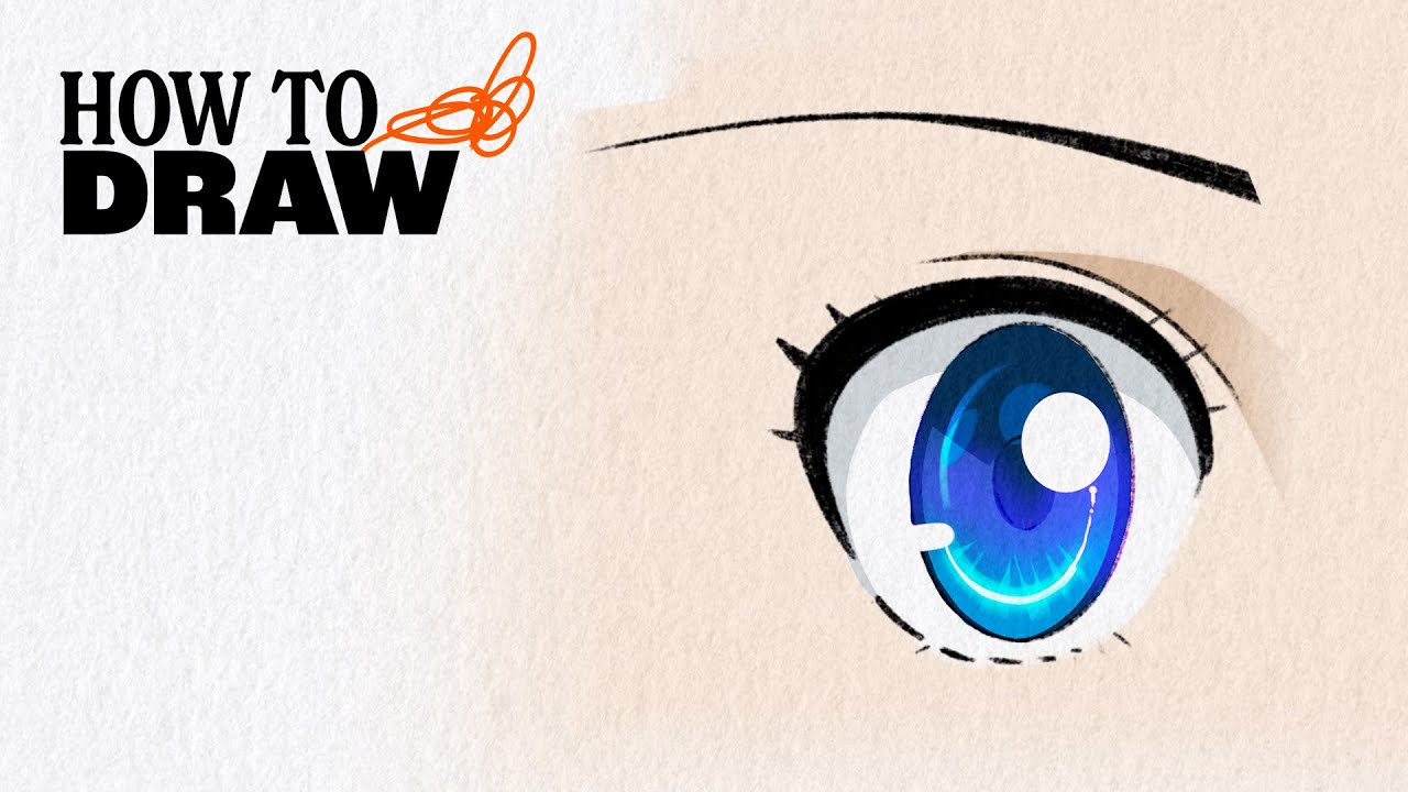 DRAWING TUTORIAL: How to color anime eyes - By Alina Cuiedan ...