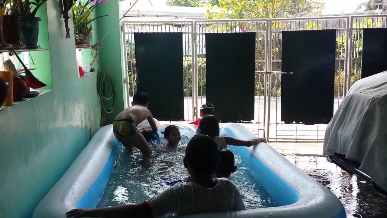 Home Pool Party - YouTube