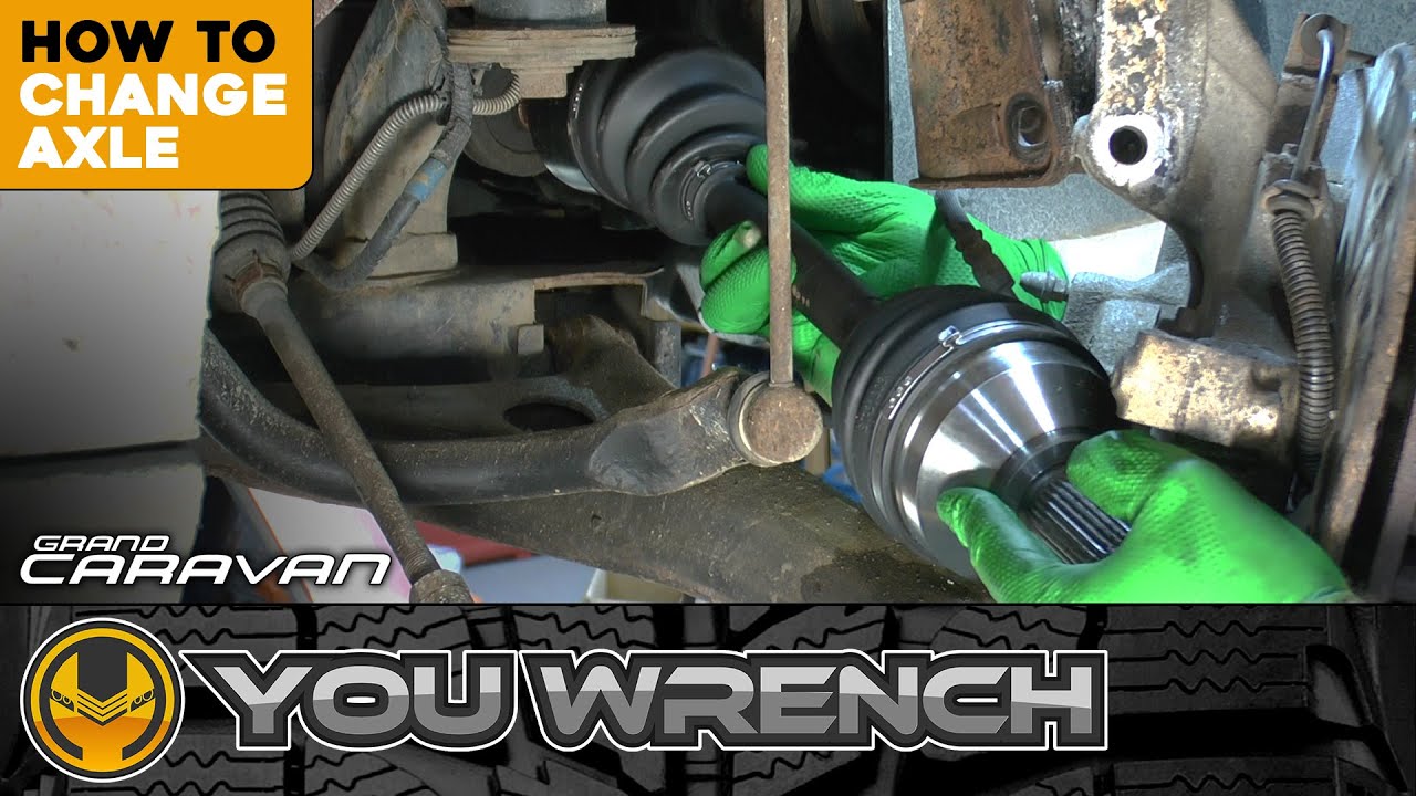 How to Replace Axle (Passenger Side) - Grand Caravan (2008-2020) and ...