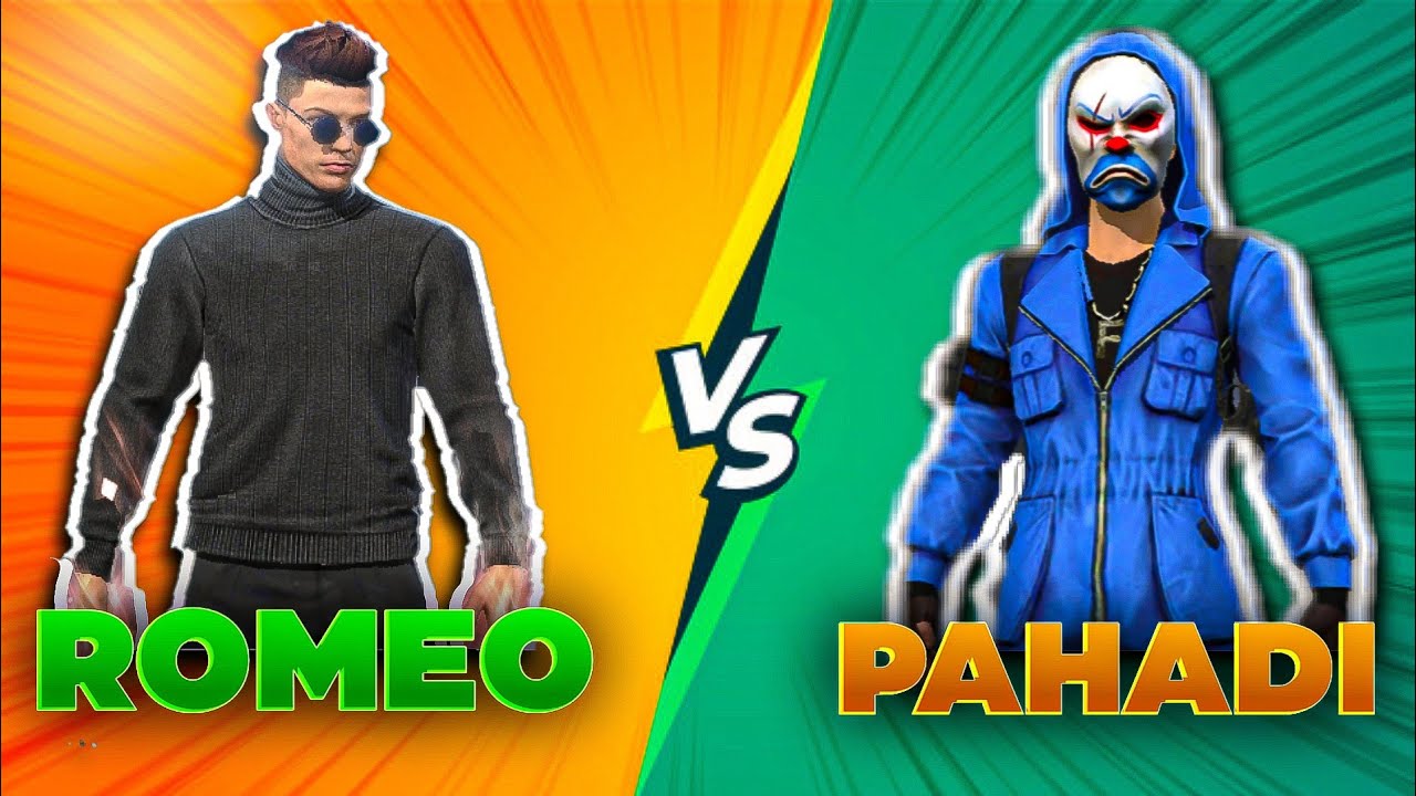 Romeo Vs Pahadi (Pahadi Gamer) Best Clash Squad Battle Who Will Win ...