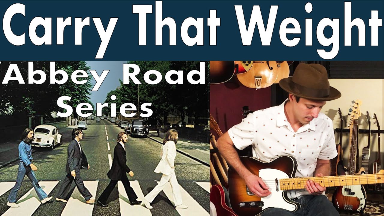 Beatles Carry That Weight Guitar Lesson + Tutorial - YouTube
