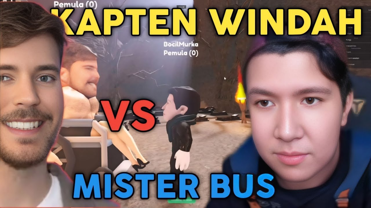 KAPTEN WINDAH EMOSI LAWAN MISTER BUS 😂 - MOMEN KOCAK WINDAH BASUDARA ...