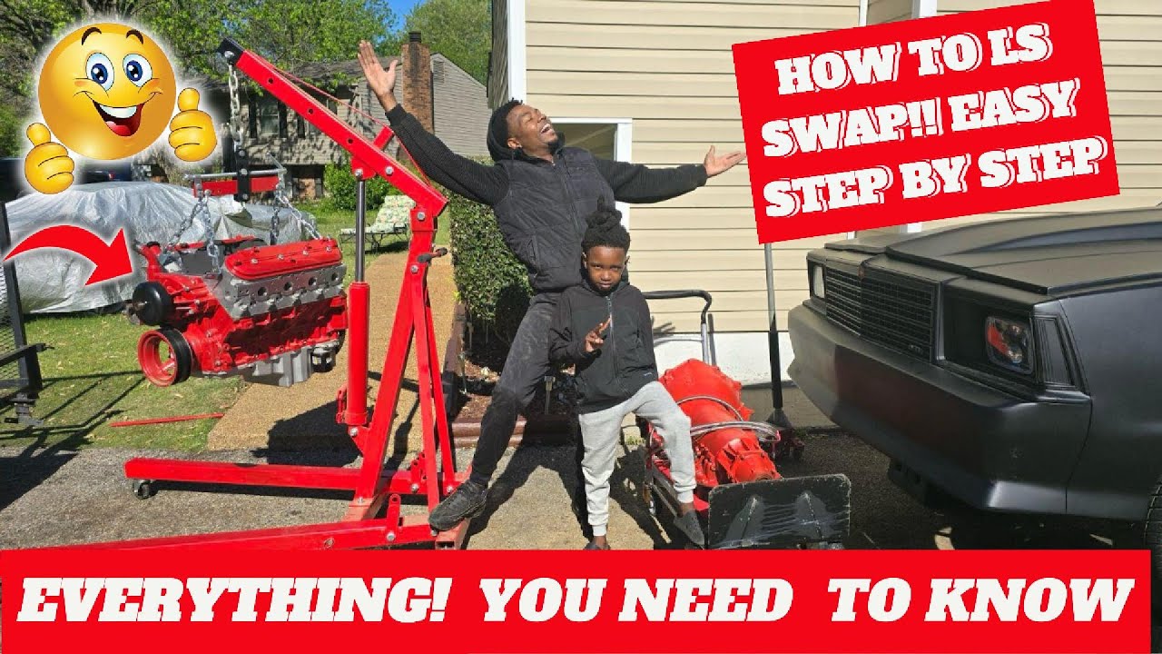 How To Ls Swap Easy Step By Step - YouTube
