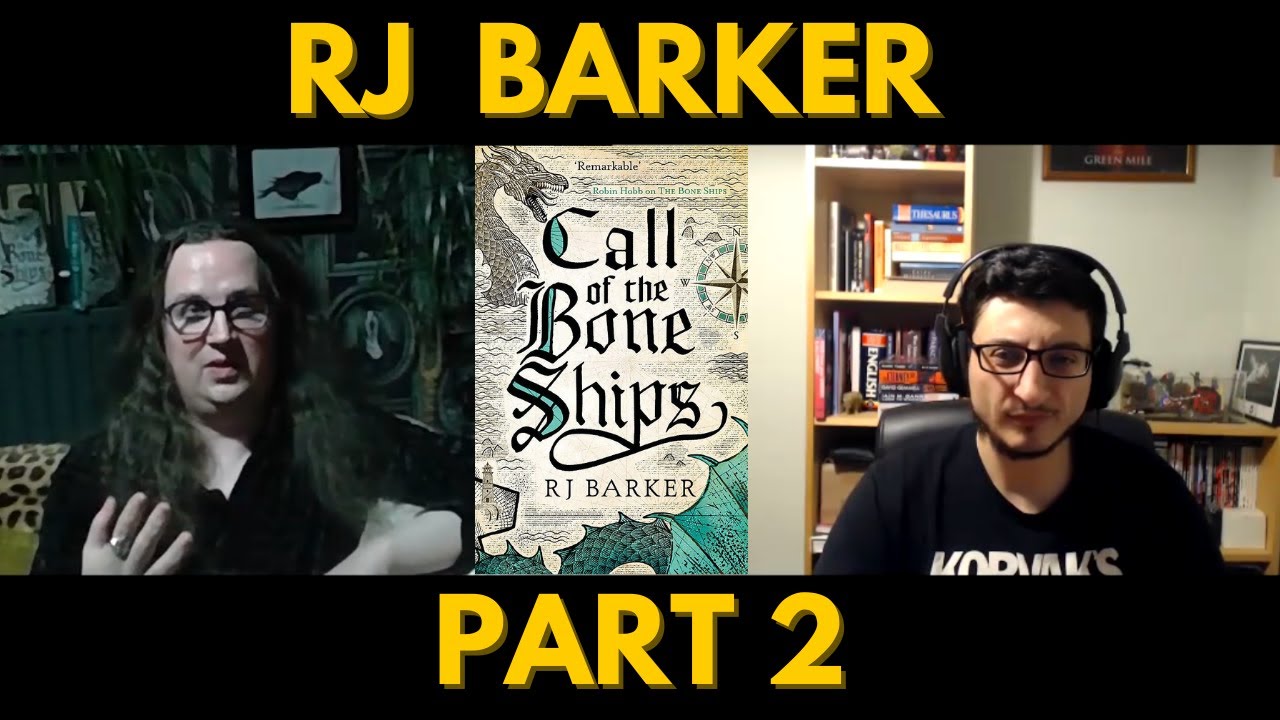 Fantasy Author Interview with RJ Barker about The Bone Ships (Part 2 of ...