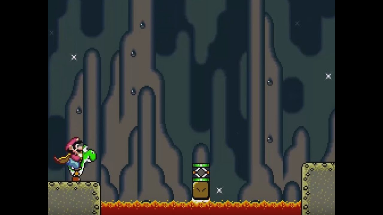 Super Mario World - #6 - Cuevas de lava - YouTube