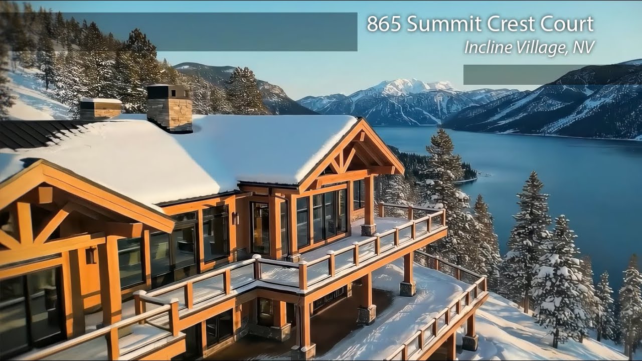 Showcasing Modern Mountain Luxury in the Heart of Incline Village: 865 ...