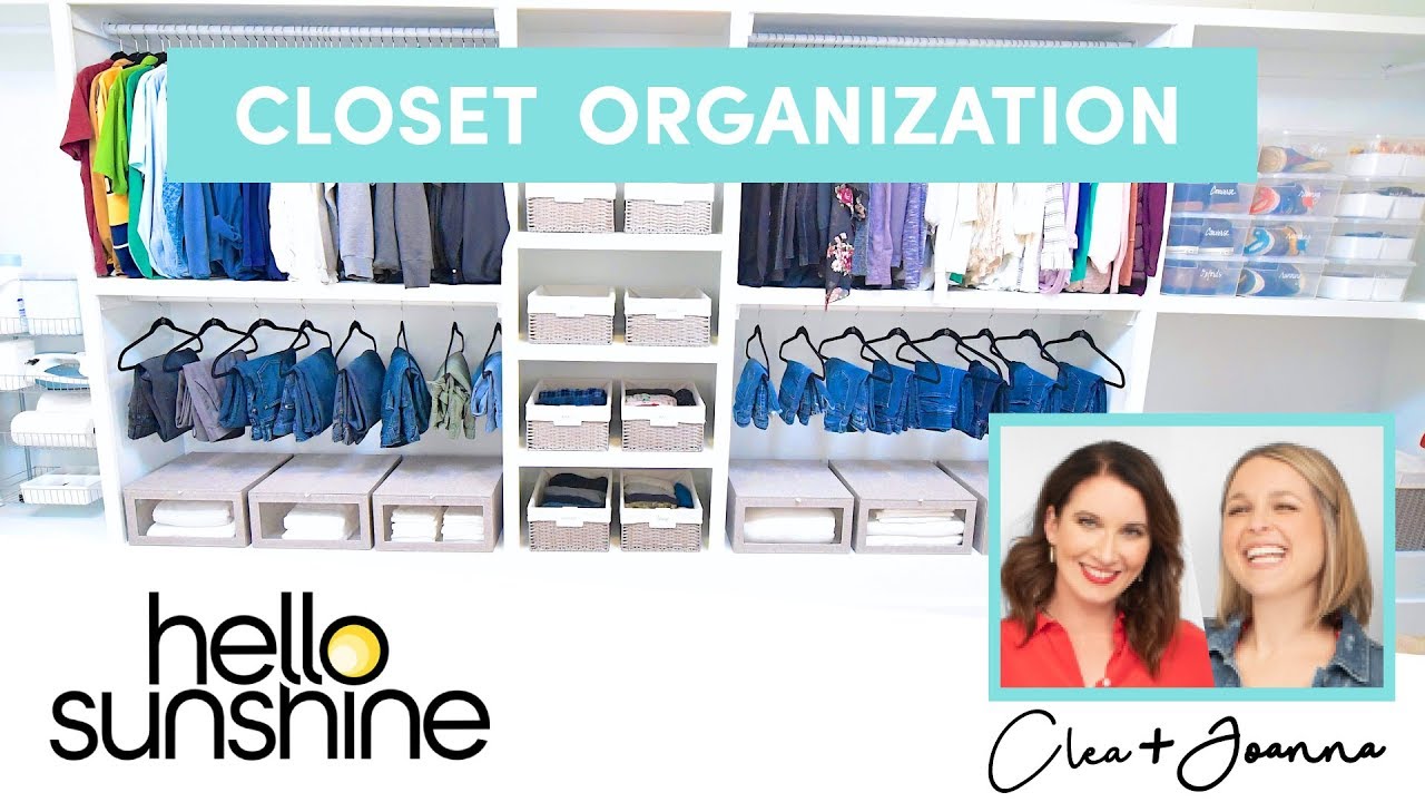 Closet Organization with The Home Edit | Master the Mess EP 10 - YouTube