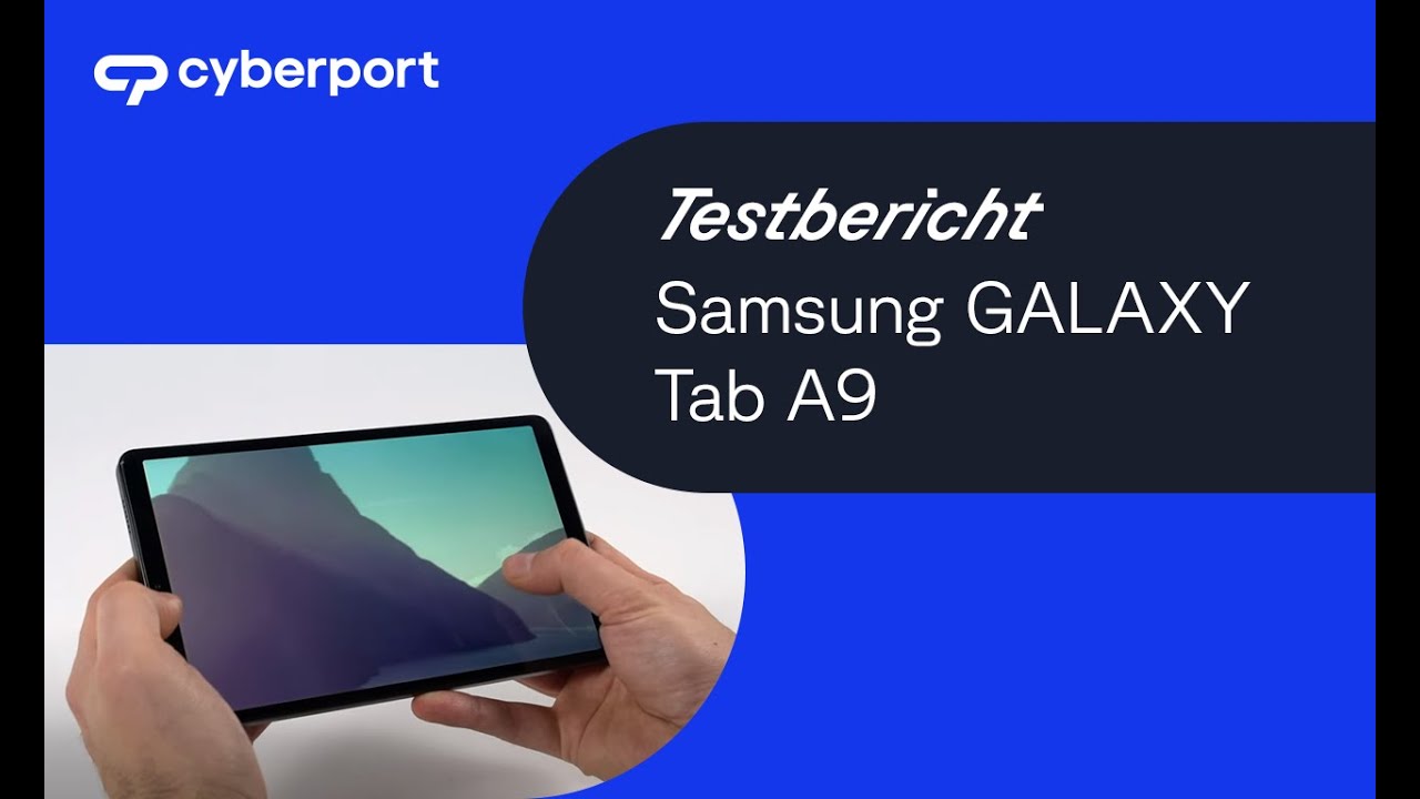 Samsung GALAXY Tab A9 im Test | Cyberport - YouTube