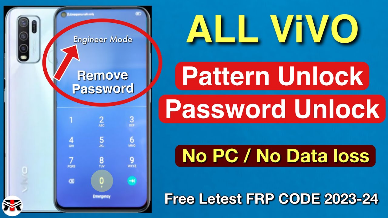 Vivo v9 ka password Tode।। Vivo v9 ka lock screen Kaise Tode।। password ...
