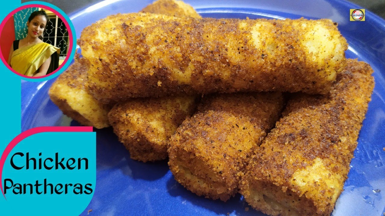 Chicken pantheras | pantheras recipe | chicken snacks recipes - YouTube