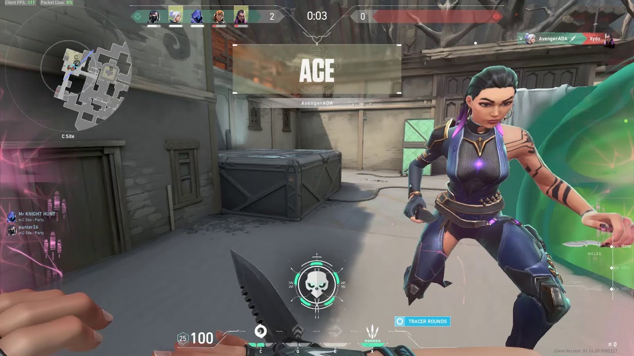 VALORANT: JETT ACE - YouTube