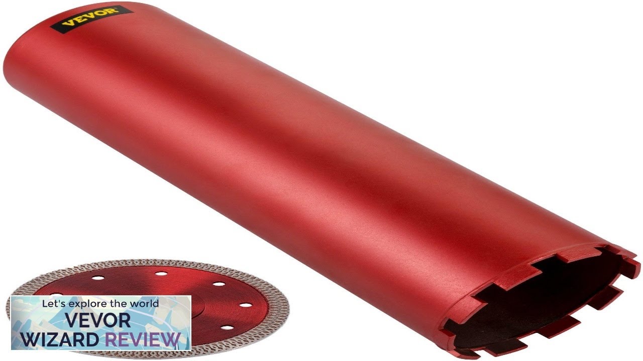 VEVOR Diamond Core Drill 5"/127mm Diameter Core Drill Bit 14"/355mm ...
