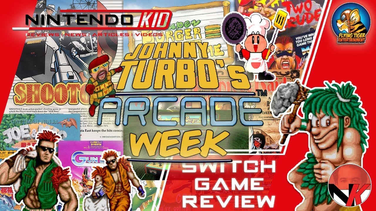 Arcade Madness! Johnny Turbo's Arcade Week on Nintendo Switch ! 7 Days ...