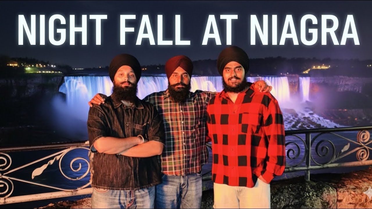 NIGHT FALL AT NIAGRA FALL💦 - YouTube