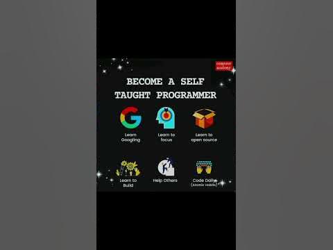 SELF THOUGHT PROGRAMMERS . #computeracademy - YouTube