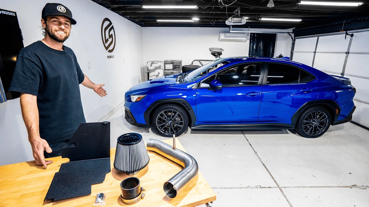 MAPerformance Intake Install 2022+ Subaru WRX VB - YouTube