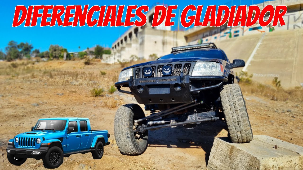 Instalamos Diferenciales de Jeep Gladiador a mi Jeep Wj l Offroad ...