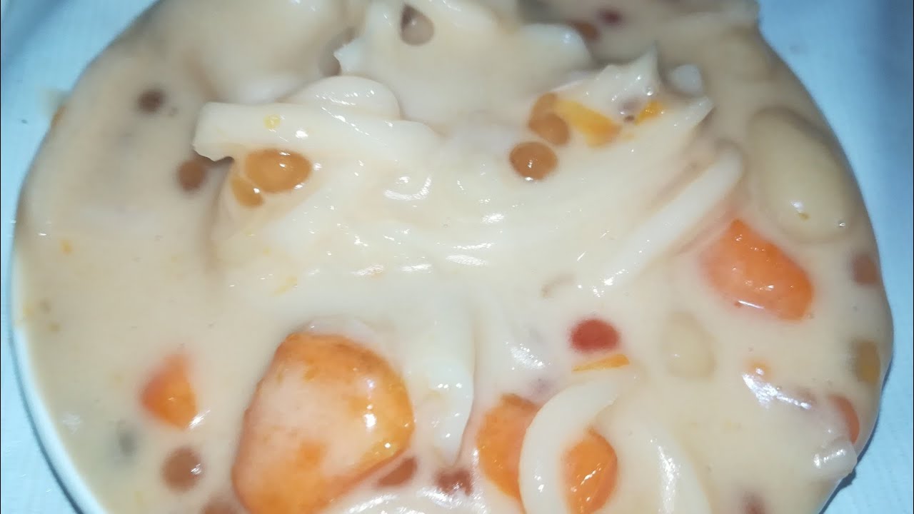 Ginataang Bilo bilo with buko strips || DeLIciously Made - YouTube