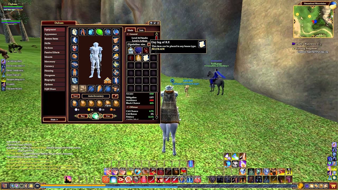 EverQuest 2 - Steamfont Mountains - Watchman Plarg - Finding Fulgation ...