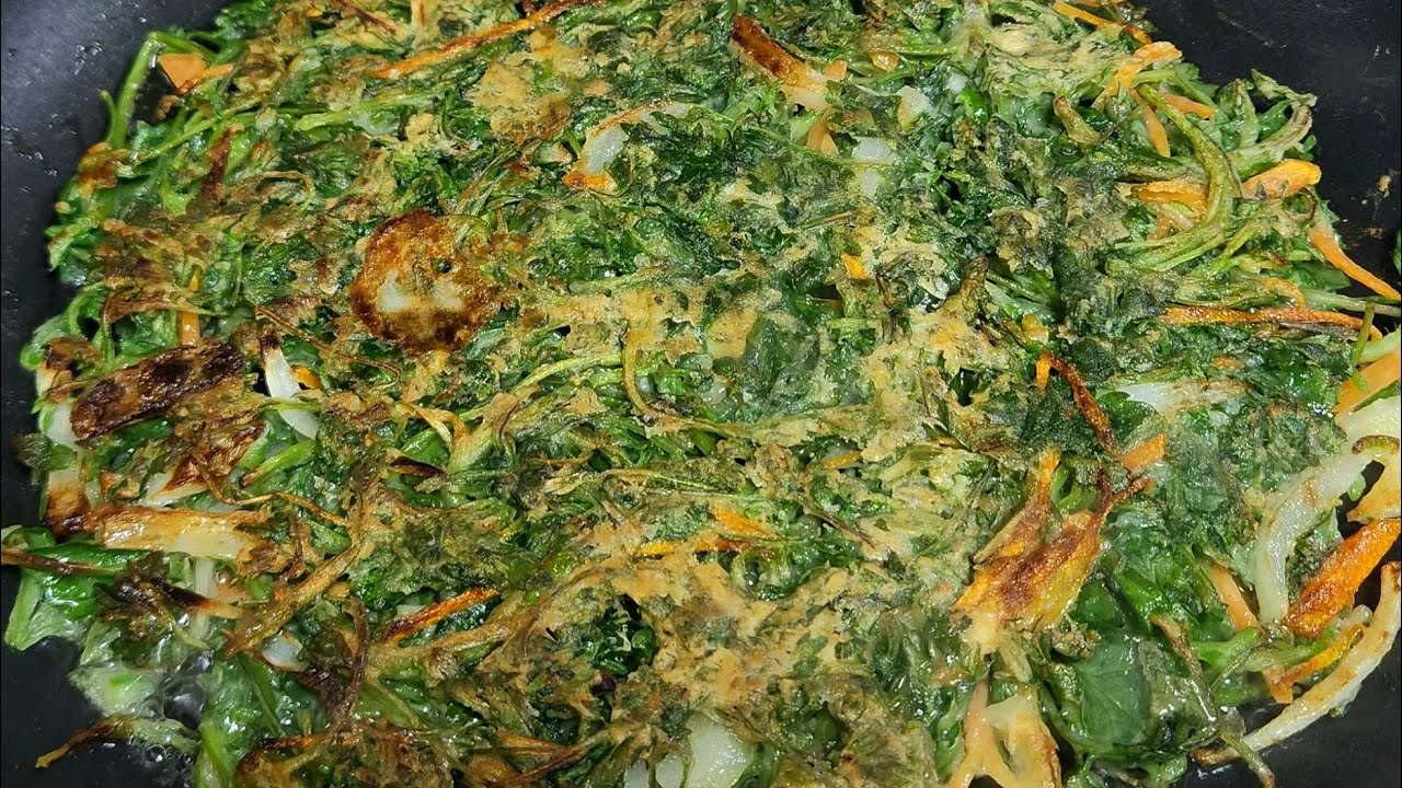 몸에 좋은 봄나물 쑥전 이렇게 드셔보세요 쑥전 맛있게 만드는방법 전요리 쑥요리 봄나물요리 밑반찬요리 전요리 나물요리 쑥전 만드는