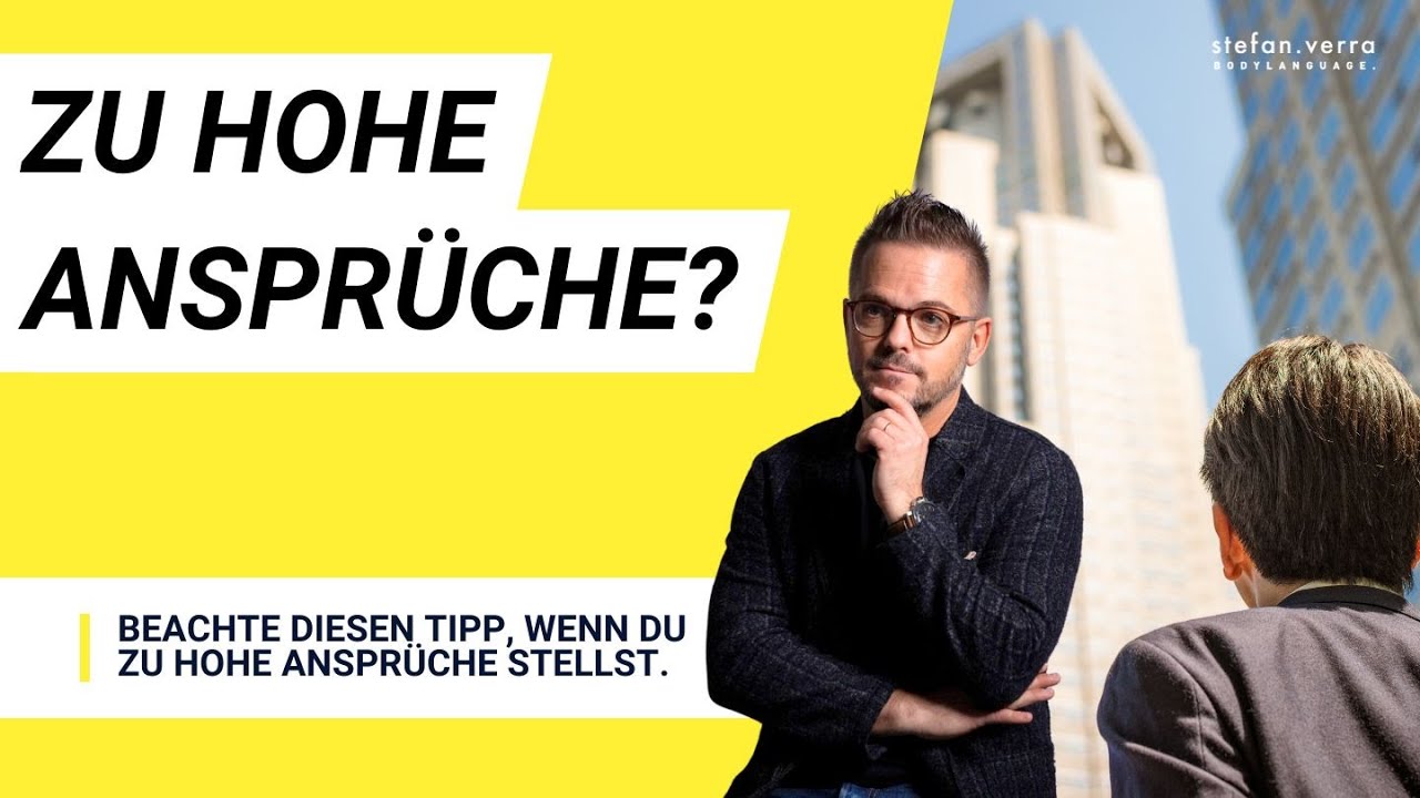 Wenn du immer hohe Ansprüche an dich stellst, beachte diesen Tipp! 🤔💪 ...