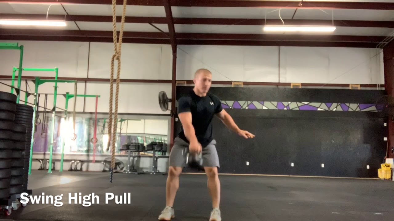 KB Swing High Pull - YouTube