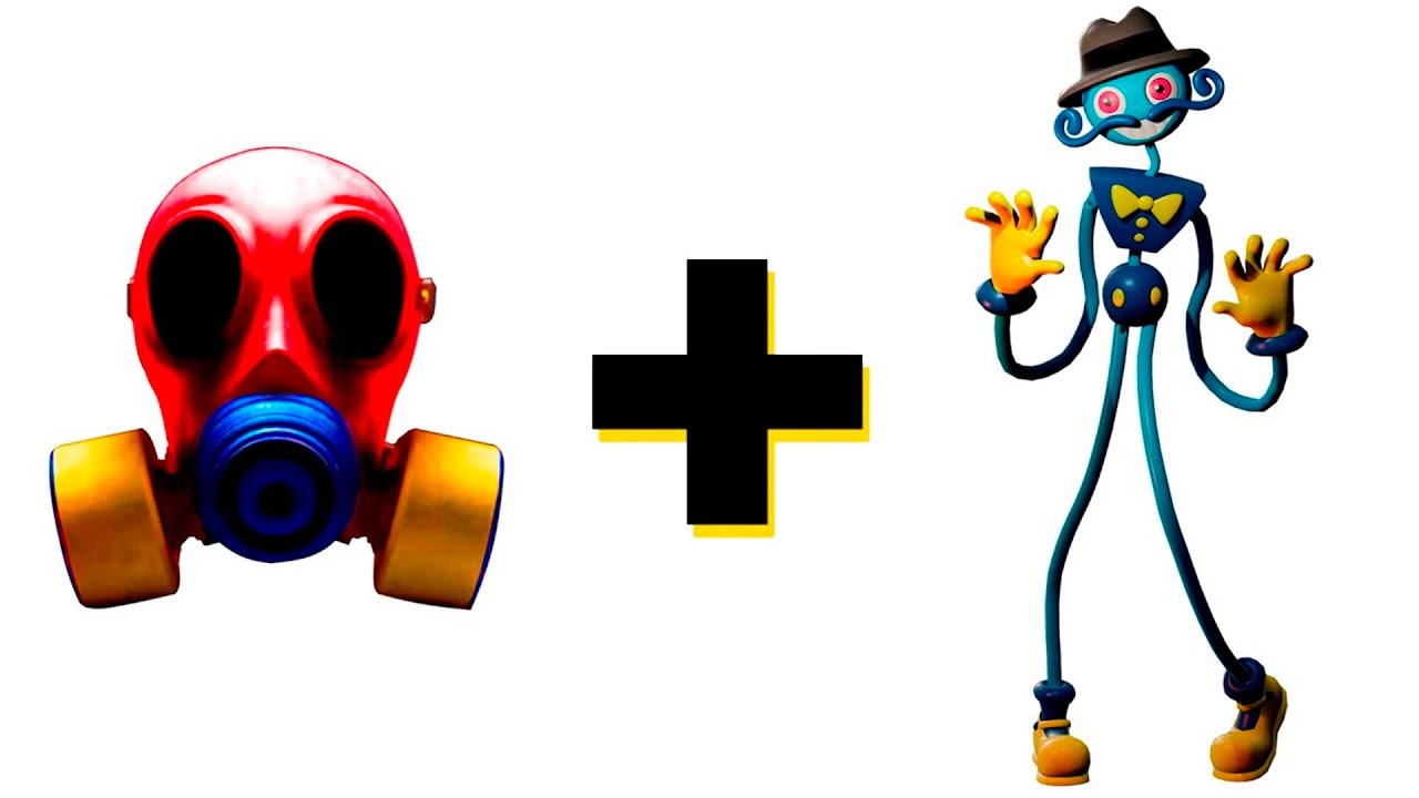 Gas Mask + Daddy Long Legs = ??? Poppy Playtime Chapter 3 Animation ...