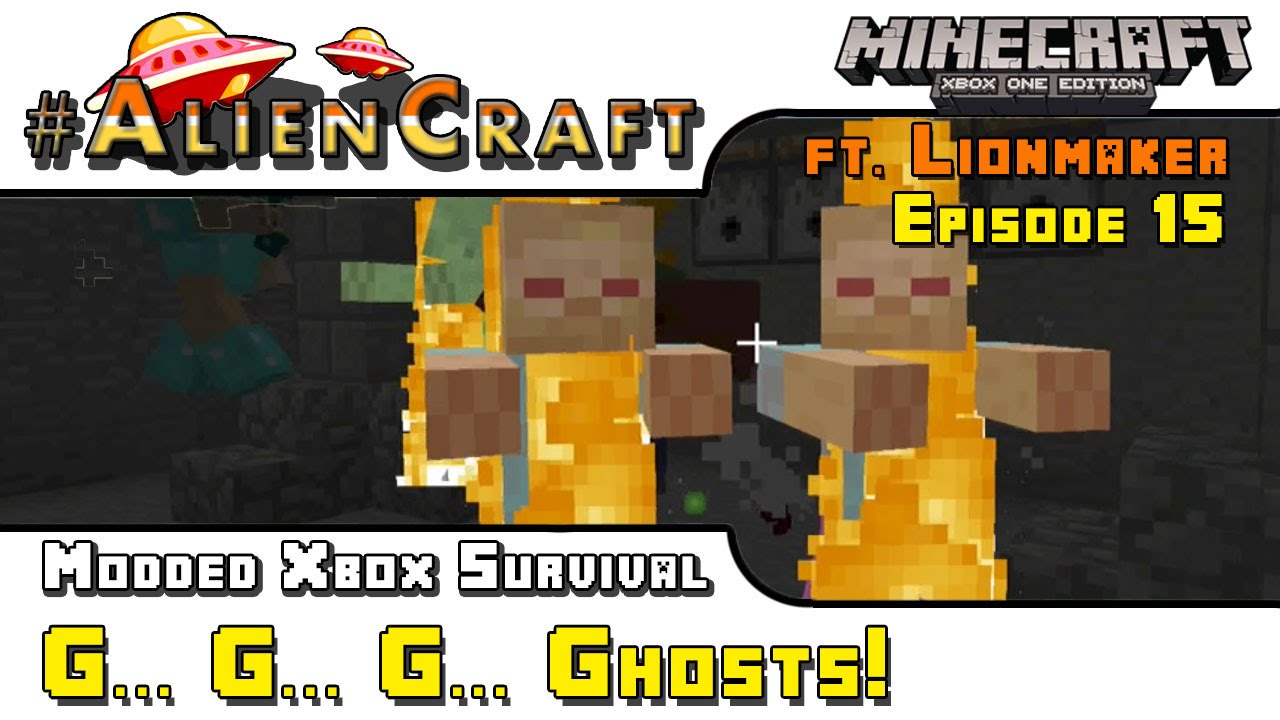 #AlienCraft :: Minecraft Survival ft. Lionmaker :: Ghosts! :: E15 - YouTube