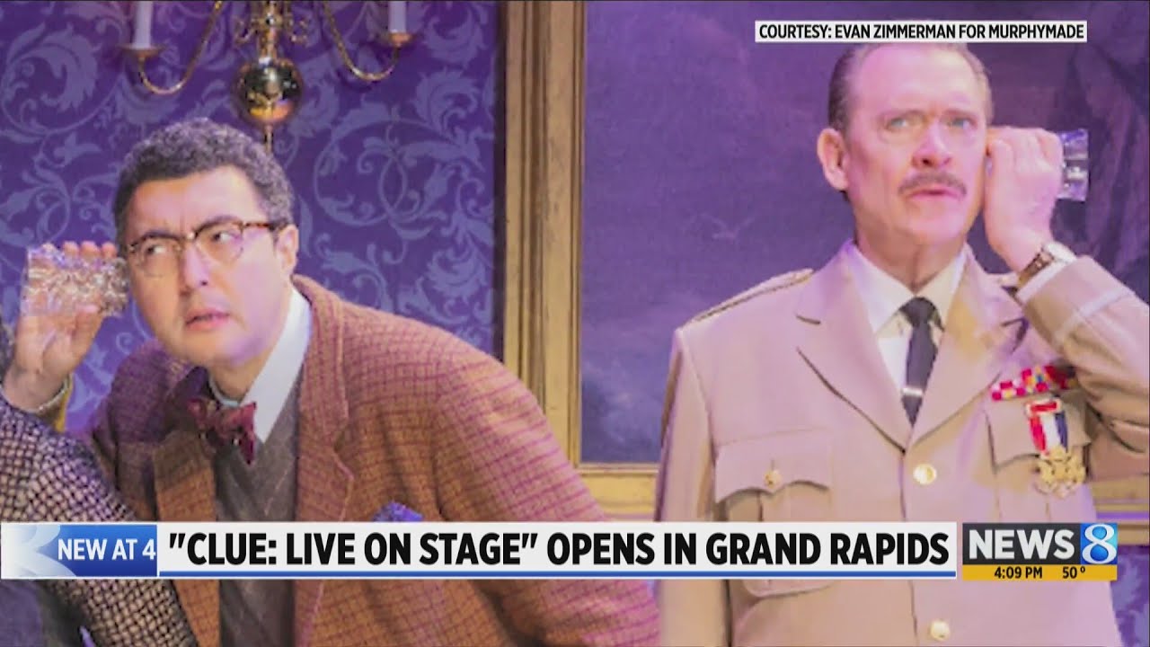 Clue brings ‘nostalgia’ to the stage at Devos Performance Hall - YouTube