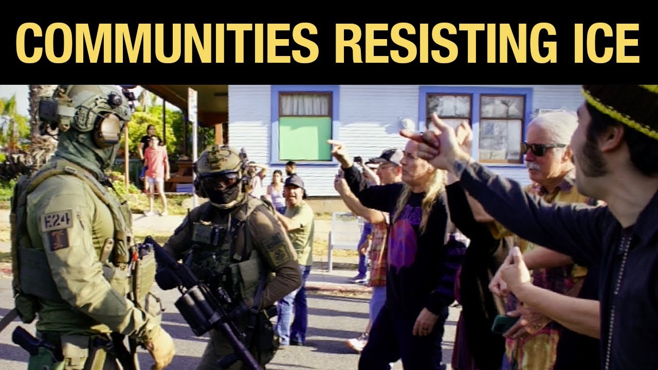 American Communities RESISTING Trump’s ICE Thugs! - YouTube