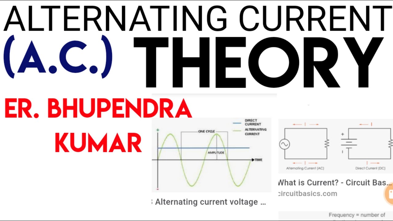 !! ALTERNATING CURRENT !! ( A.C) !!! THEORY !! ELECTRICIAN, ELECTRO ...