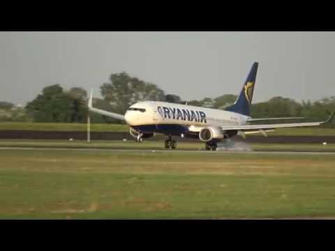 B737 800 - Ryanair - EL-EKO - Landing on RWY31 - LZIB - Bratislava - YouTube