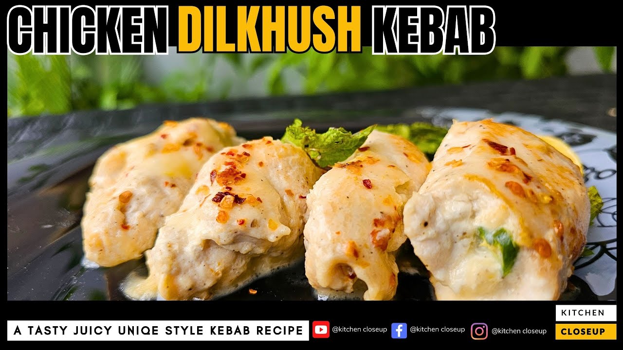 Chicken Dilkhush Kebab Recipe | @FoodfusionPk Kebab starter | How To ...