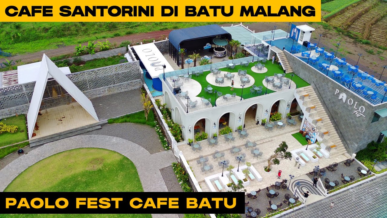Paolo Fest Batu (4K) | Cafe Menyatu dengan Seni, Makanan, dan ...