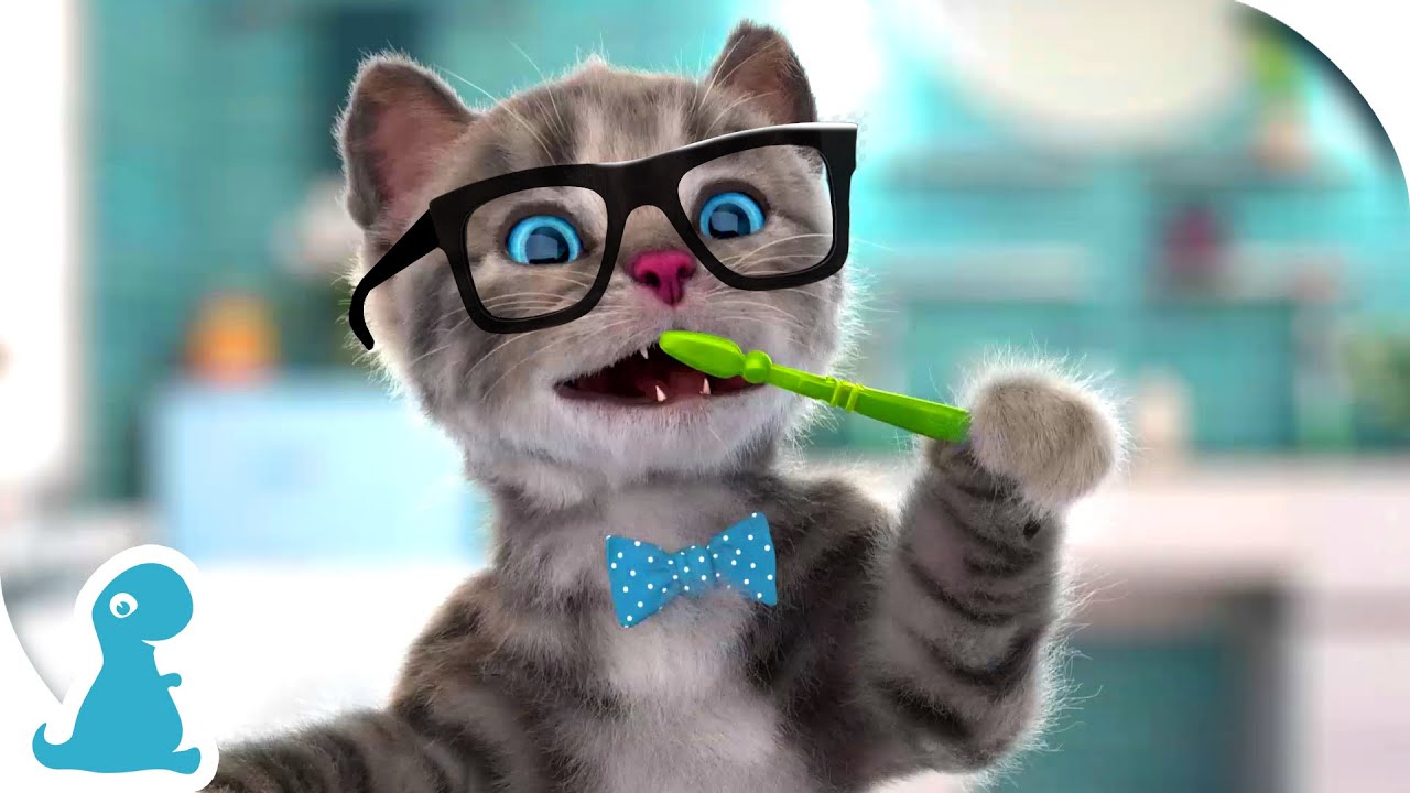 LITTLE KITTEN ADVENTURE - FIRST DAY AT SCHOOL - PRESCHOOL LEARNING APP ...