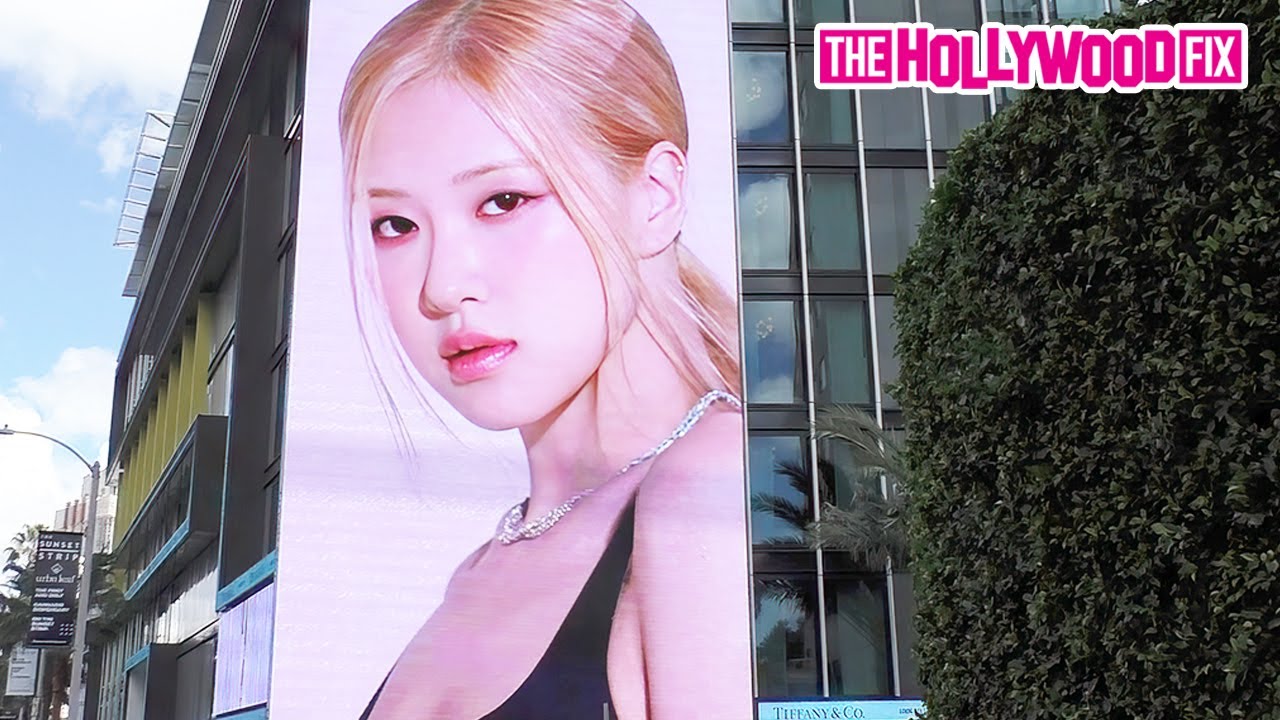 BlackPink Star Rosé Becomes Larger Than Life While Modeling For Tiffany ...