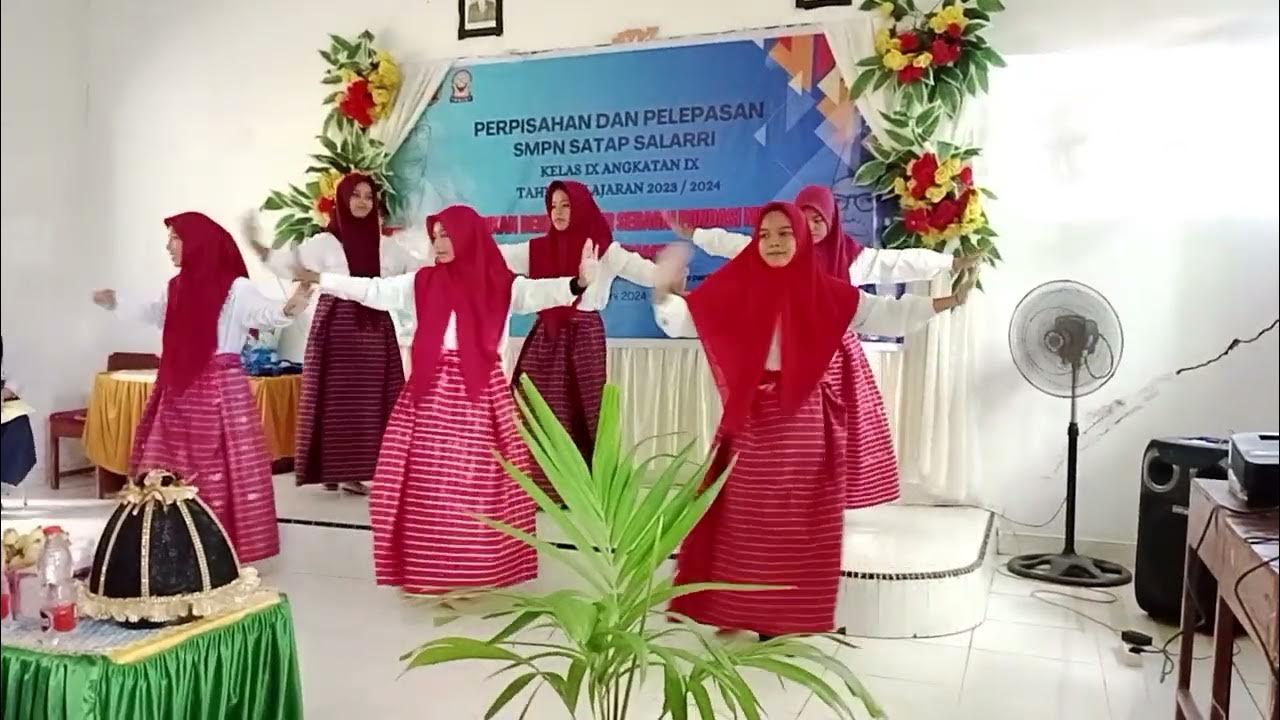 Zapin Melayu-Perpisahan siswa kelas IX SMPN Satap Salarri - YouTube